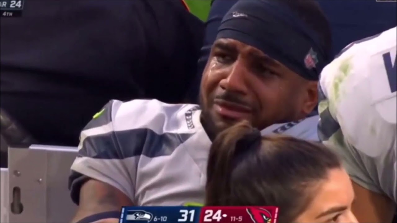 Quandre Diggs broken leg injury Seahawks vs Cardinals Jan 9 2021 - YouTube