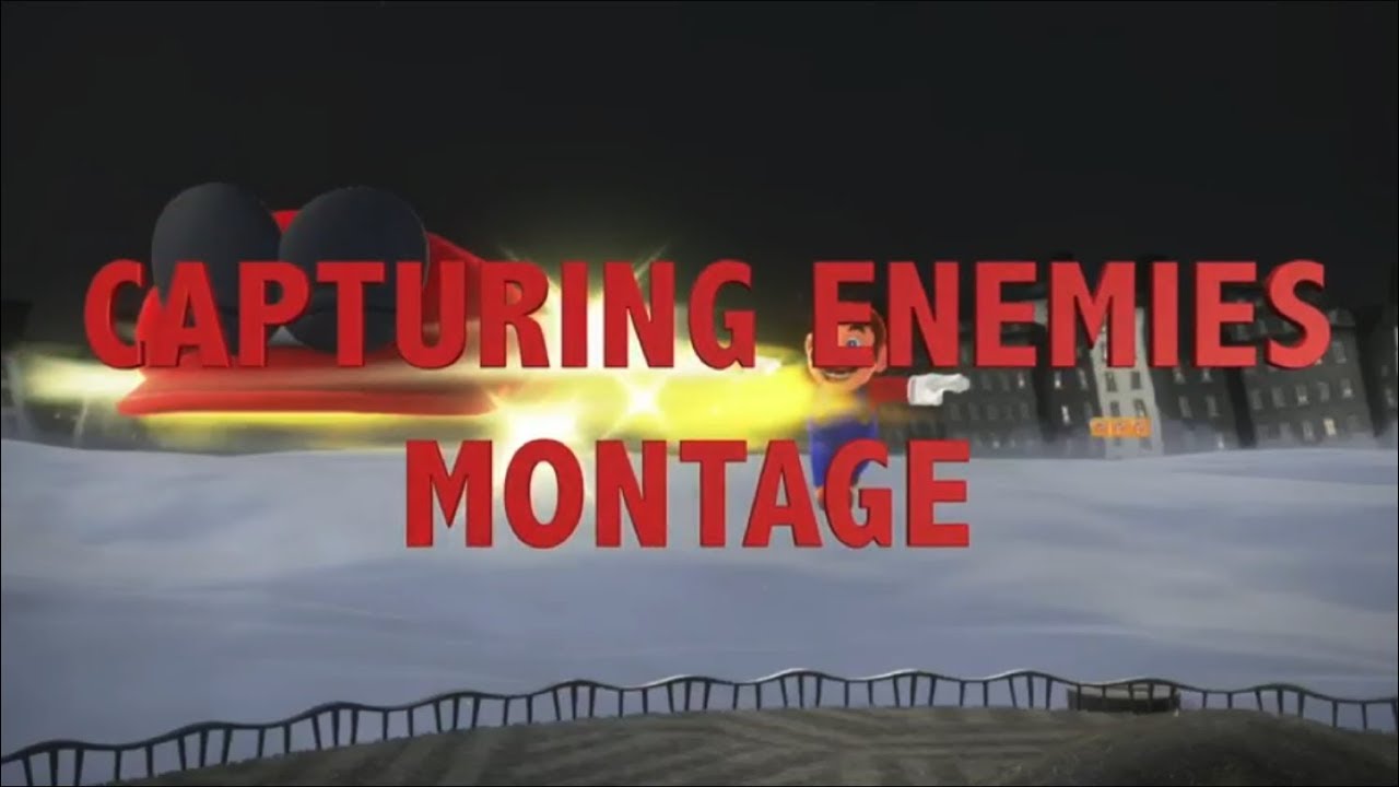 Funny Mario Montages: CAPturing Enemies Montage - YouTube