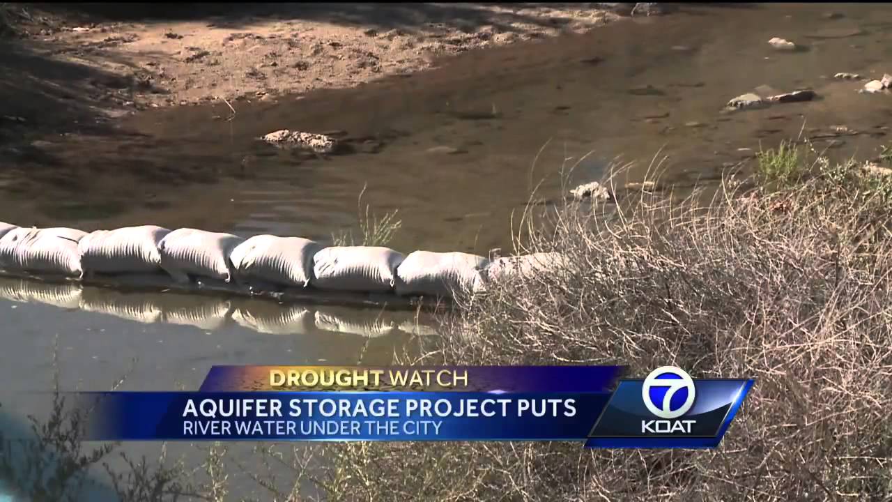 Aquifer Storage Project Puts River Water Under The City - YouTube
