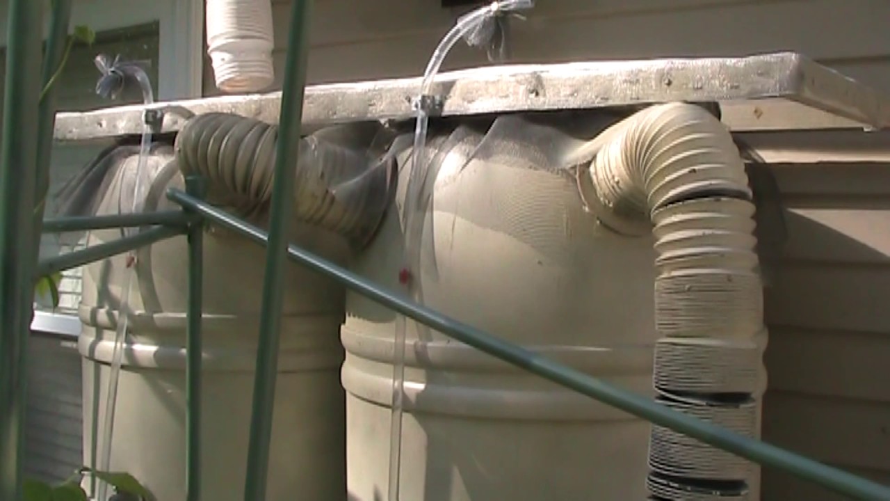 Simple and easy to build water level indicators for rain barrels - YouTube