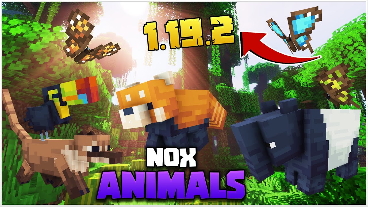 NOX ANIMALS ADDON | OS NOVOS ANIMAIS DA JUNGLE | REVIEW COMPLETA ...