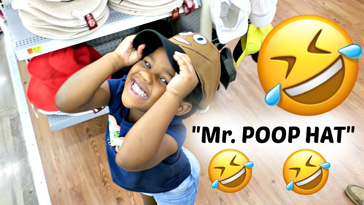 MR POOP HEAD | EMOJI HATS - YouTube