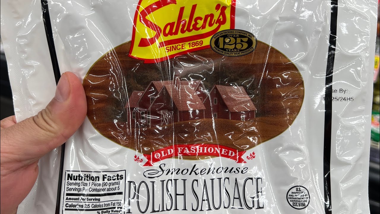 Sahlen’s Smokehouse Polish Sausages Review - YouTube