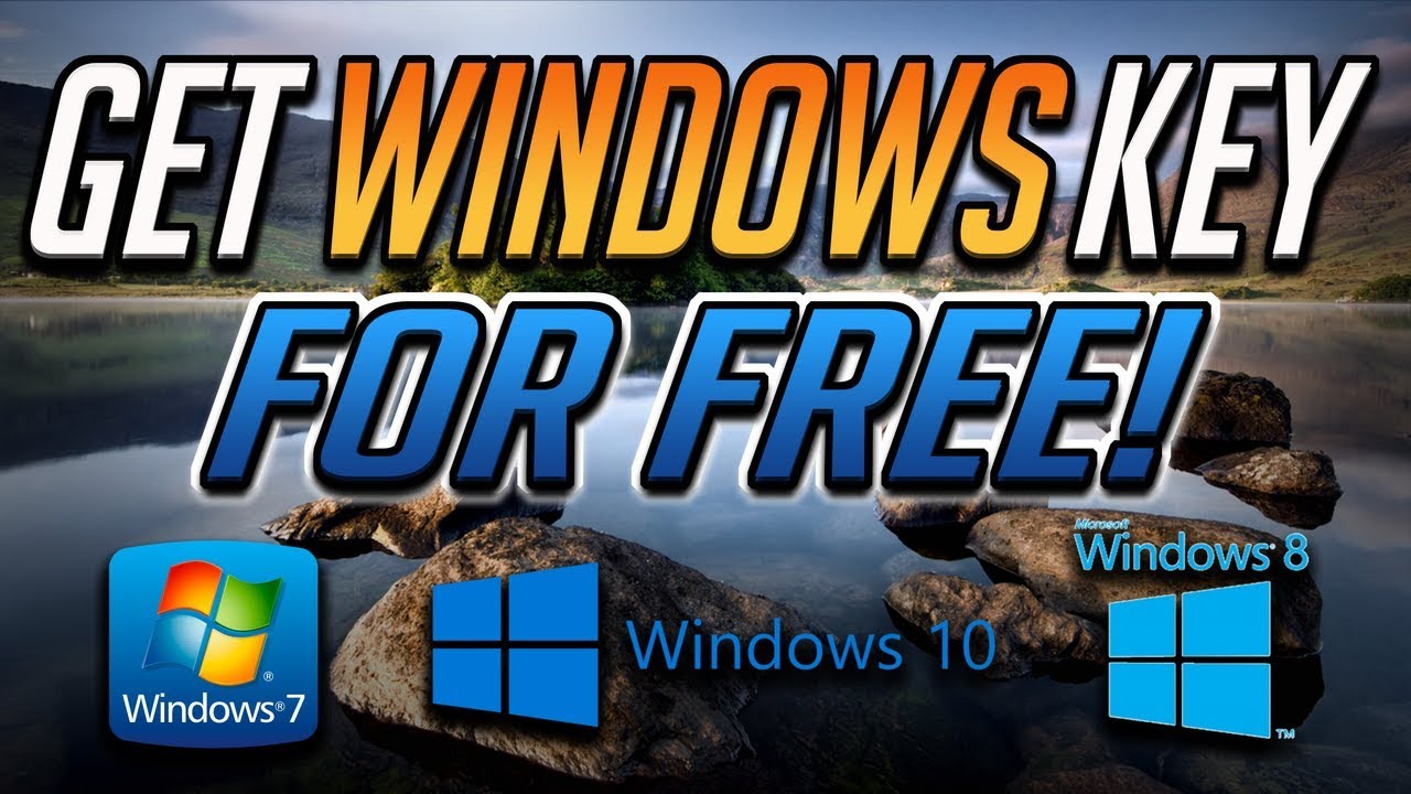 How to Get Your Product Key for Windows 7/8/10 FOR FREE! [2025] - YouTube