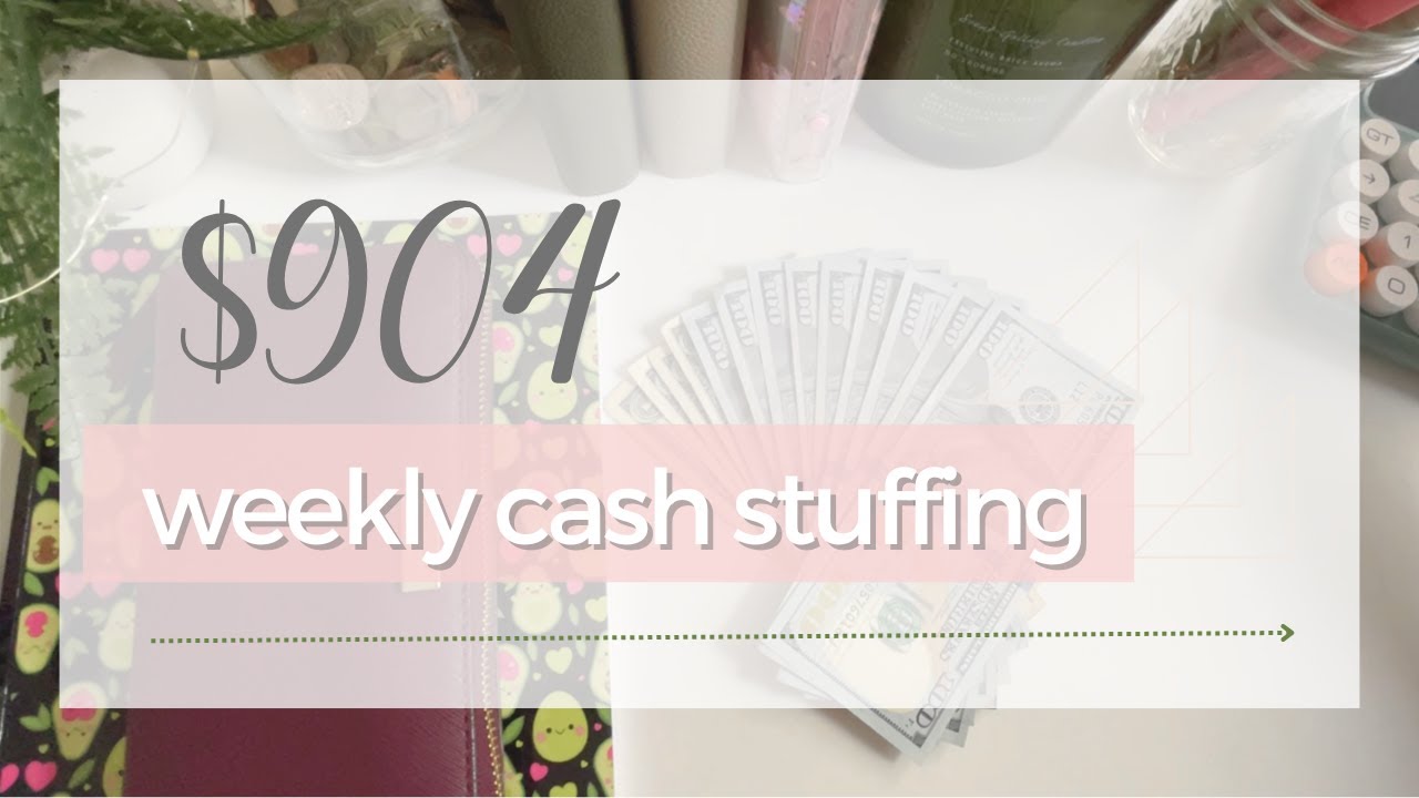 🥑 Weekly Cash Stuffing $904 + Bill Swap + Mid-Month Check-In | Week 3 ...