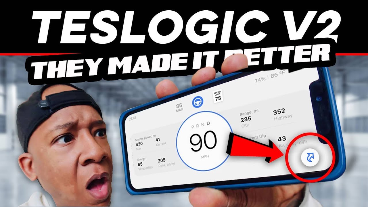 This Mobile Tesla HUD Gets MORE Powerful Features! - YouTube