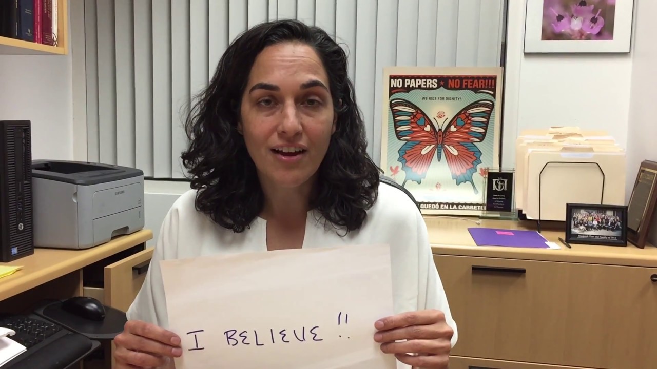 UCI | School of Law | Professor Jennifer Chacón #IBelieve - YouTube
