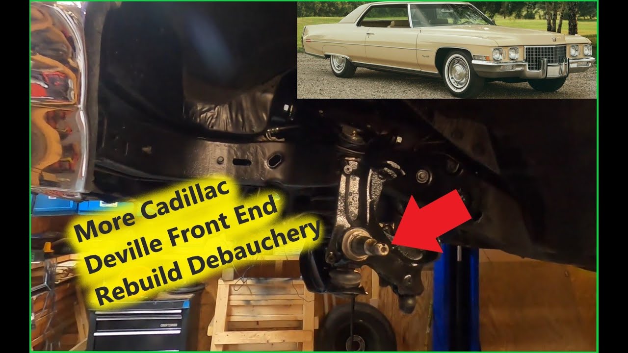 71 Cadillac Coupe DeVille Complete Front End Rebuild - Part 4 ...