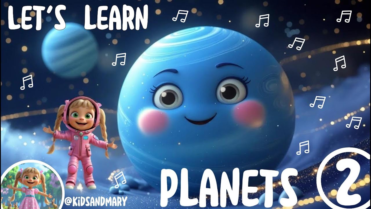 🌌 Solar System Song for Kids 🚀 | Jupiter, Saturn, Uranus, Neptune ...