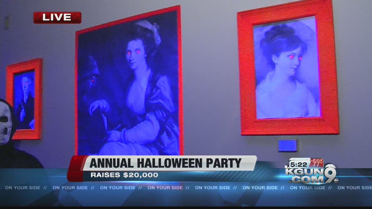 Erin's Halloween bash raises thousands for Pima Paws for Life - YouTube