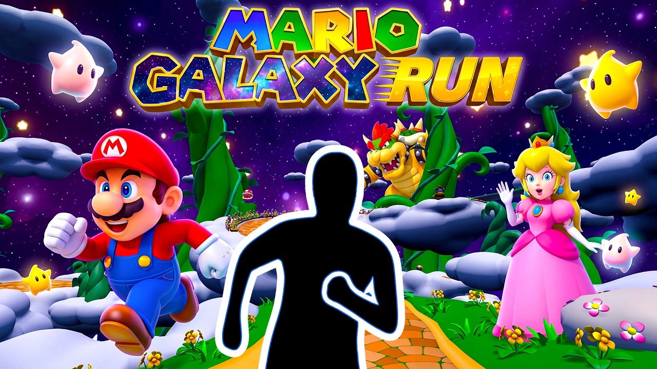 Immersive Interactive Warm Up | Super Mario Galaxy Brain Break | Easy ...