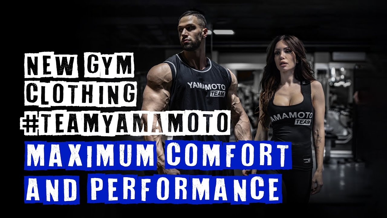 New #TeamYamamoto gym clothing. For maximum performance and comfort ...