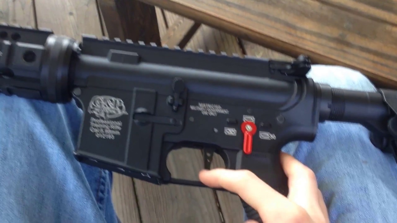 Airsoft Trigger Response Build (Custom G&P) - YouTube