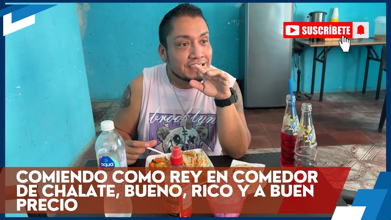 Comiendo como Rey en comedor Bueno, Rico y barato en Chalatenango, La ...