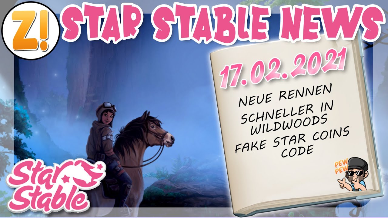 STAR STABLE NEWS: FAKE STAR COINS CODE! 🐴 ZWEI NEUE RENNEN IN SÜDHUF ...