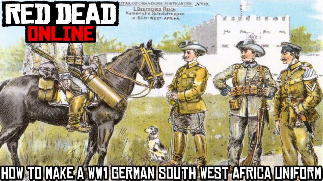 RDO: How to Make a WW1 German South West Africa Uniform - YouTube