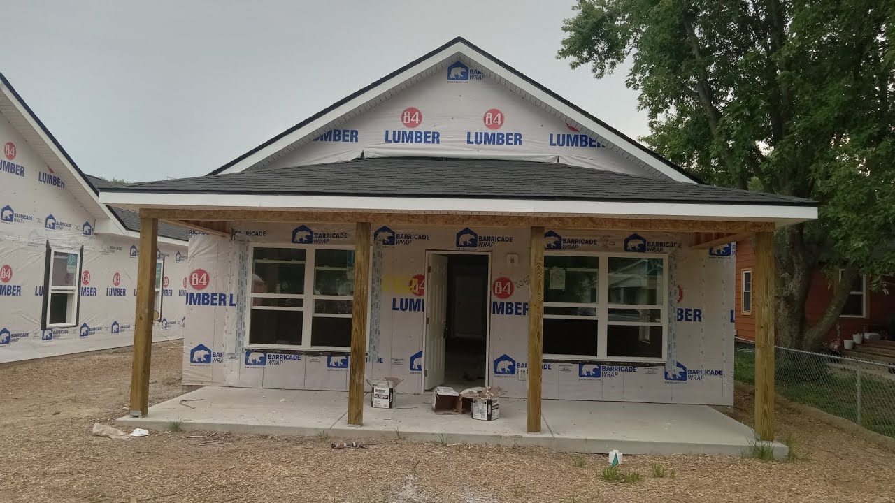 Habitat For Humanity Halfway Done Home Tour Indiana #habitathouse - YouTube