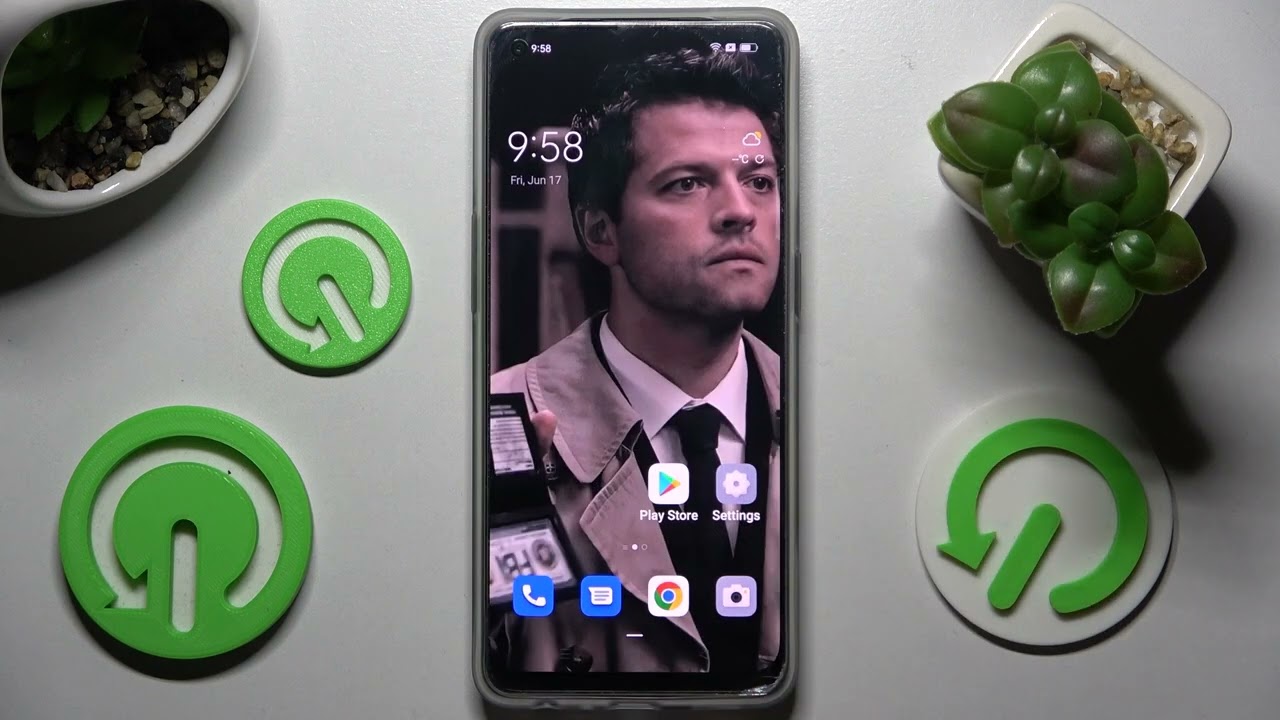 OPPO RENO 7 LITE - How To Add Screen Lock - YouTube