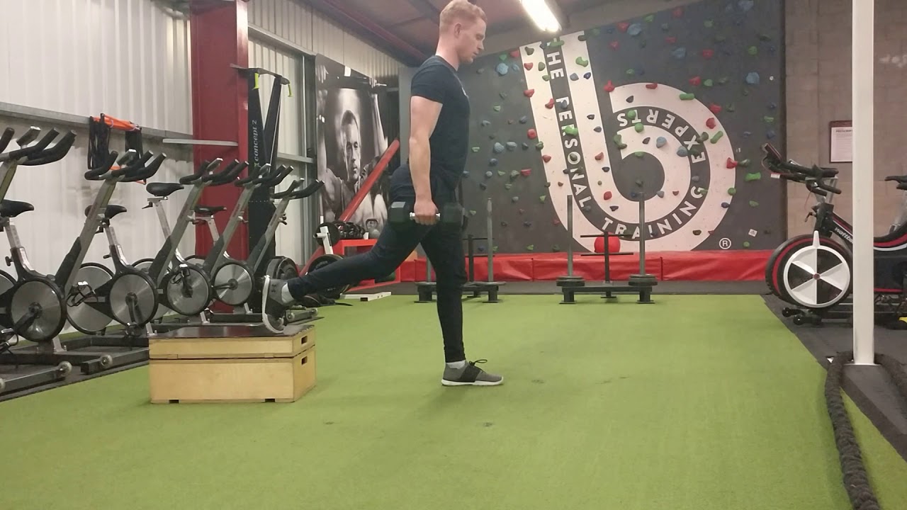 Bulgarian Split Squat (Rear Foot Elevated Split Squat) - YouTube
