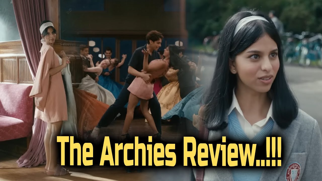 The Archies Review | Suhana khan scene Acting in The Archeis Trailer ...