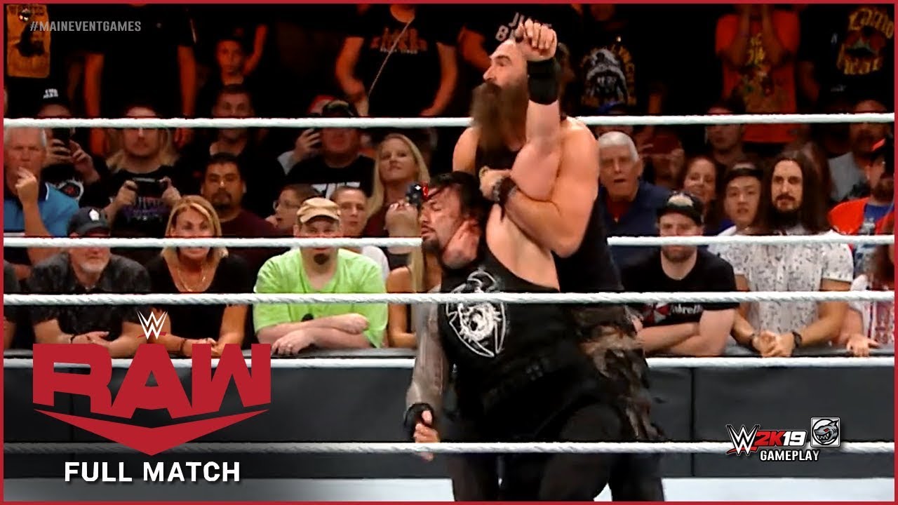 FULL MATCH - Roman Reigns vs. Harper : RAW, Oct 5, 2019 - YouTube