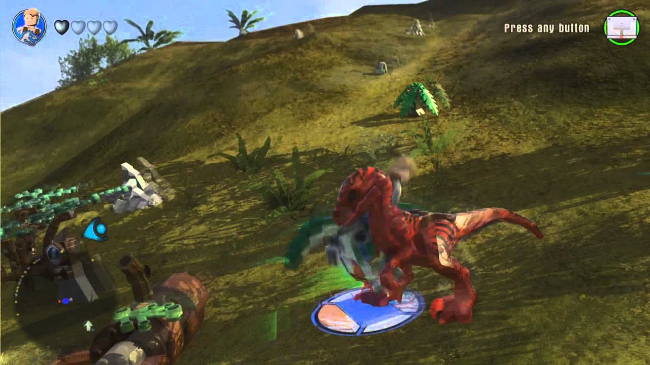 Lego Dimensions Jurassic World: Gyrosphere Tour. Help Zach and Gray ...