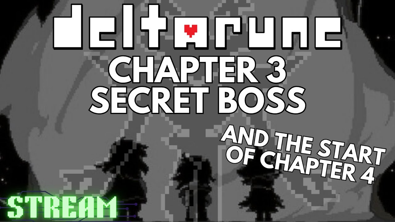 Deltarune Chapter 3 Secret Boss And Some of Chapter 4 - YouTube