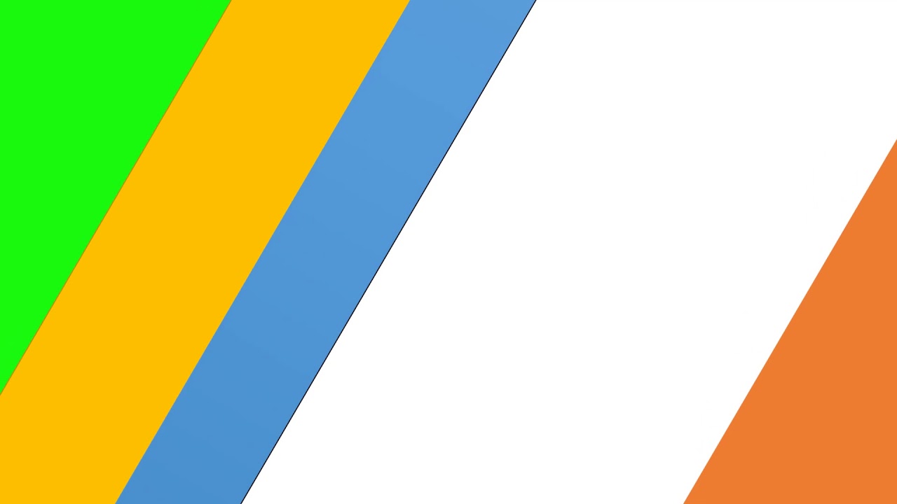 Diagonal Slide Transition Effect - Free to use green screen - YouTube