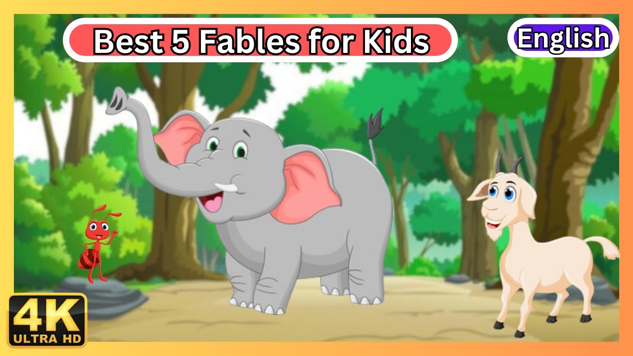 Best 5 Fables for Kids | English Stories | Bedtime Stories for Kids ...