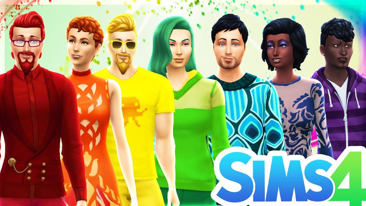 RAINBOW SIMS SQUAD! - YouTube