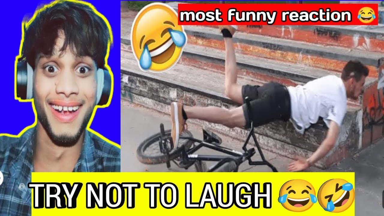 Try not laugh 😂 | the most funny reaction video 😂 | funny videos 🤣 ...