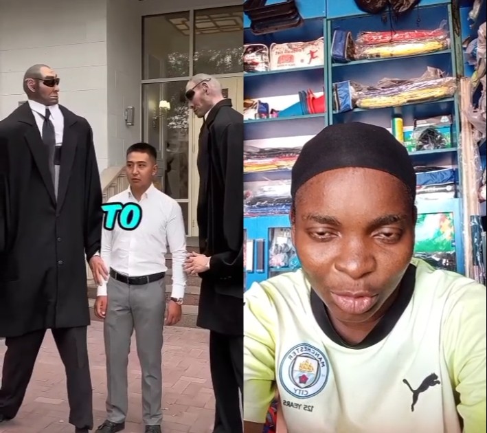 choose a bodyguard to protect you from this giants scary man. #duet # ...