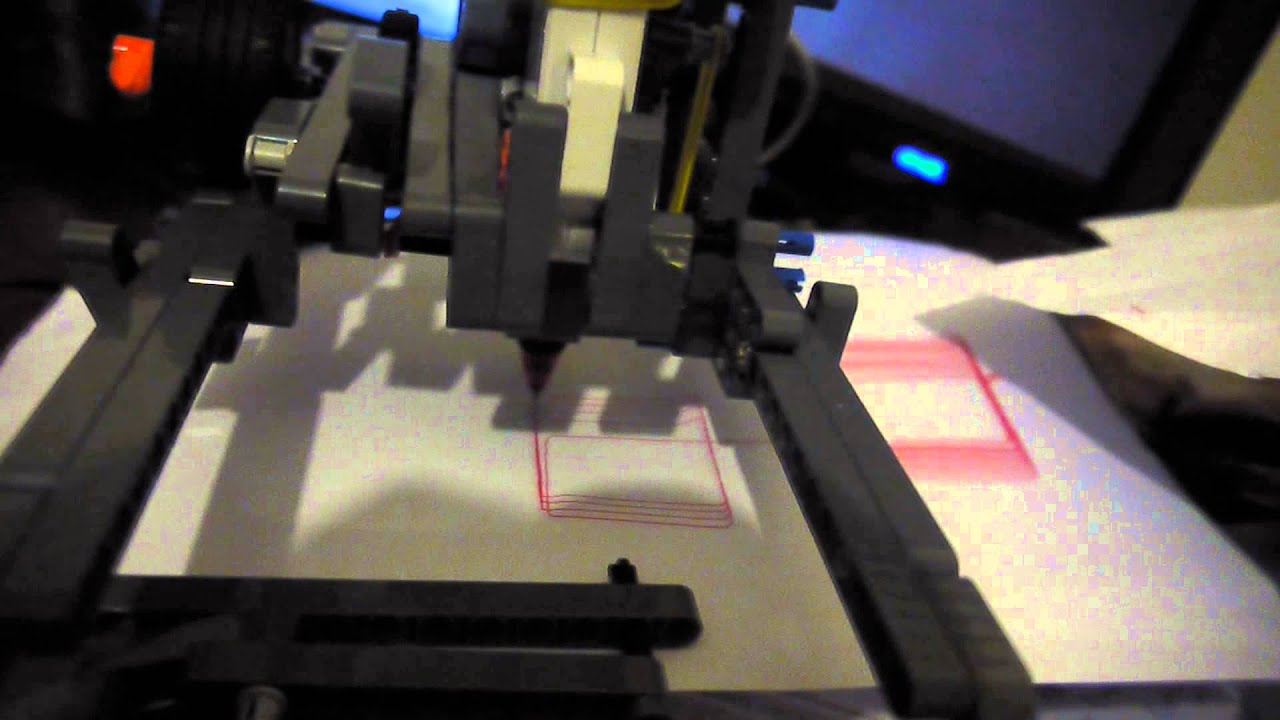 Printer LABVIEW with LEGO MINDSTORMS NXT - YouTube