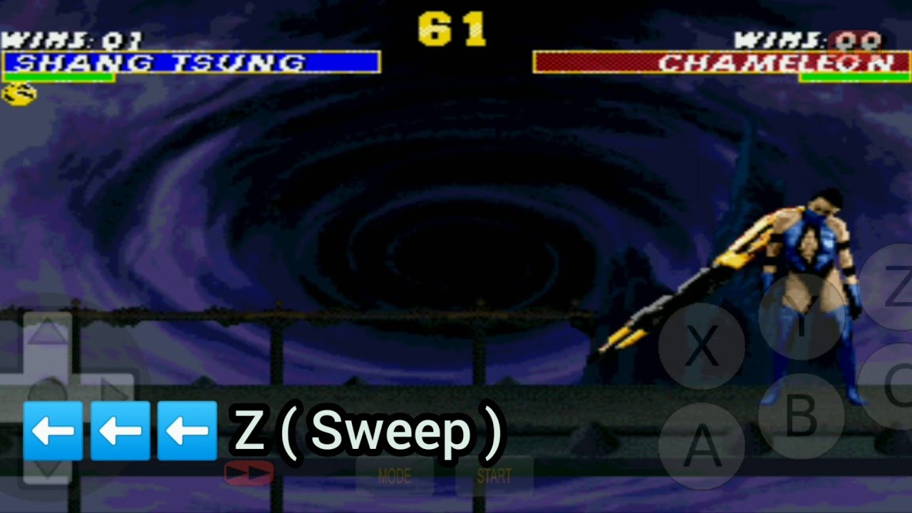 Shang Tsung MK2 Fatality Cheats Hits Combo Tutorial ( Ultimate Mortal ...