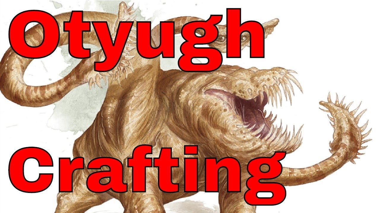 Making a Cheap D&D Miniature: Otyugh Workshop (Monster), part 2 - YouTube