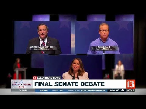 Final U.S. Senate debate - YouTube