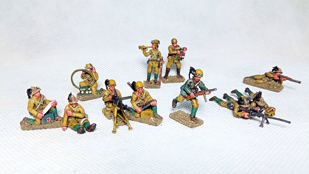 WW2 Italian Heavy Weapon & Support Units 1/72 Scale Conversion and ...