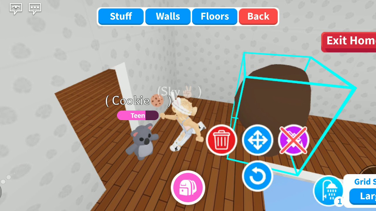 A Good Idea For A Pool Room In Adopt Me! - YouTube