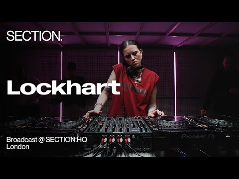 Lockhart | Techno DJ Set | SECTION. x FOLD | Week 5 | May 2025 - YouTube