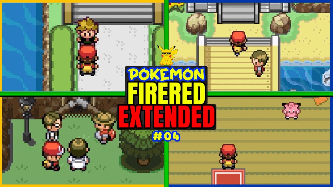 OLHA ESSAS MUDANÇAS GALERA!! - POKEMON FIRERED EXTENDED #04 - YouTube
