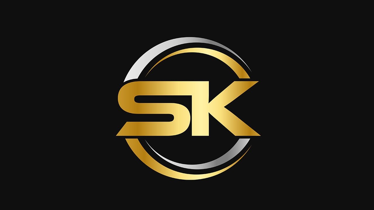 How To Make A Gold Effect Logo Design In Adobe Illustrator | Typography ...