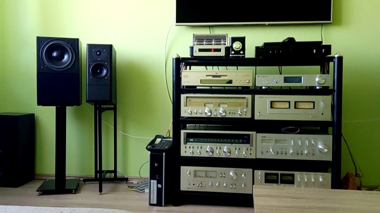 Dynaudio 80 test 2. - YouTube