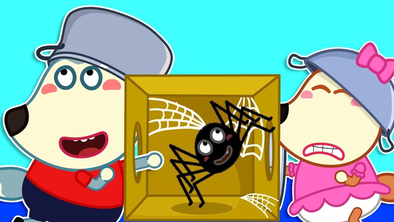 Wolf Family🌞 Don't Be Afraid! Be Brave! - Funny Stories for Kids About ...