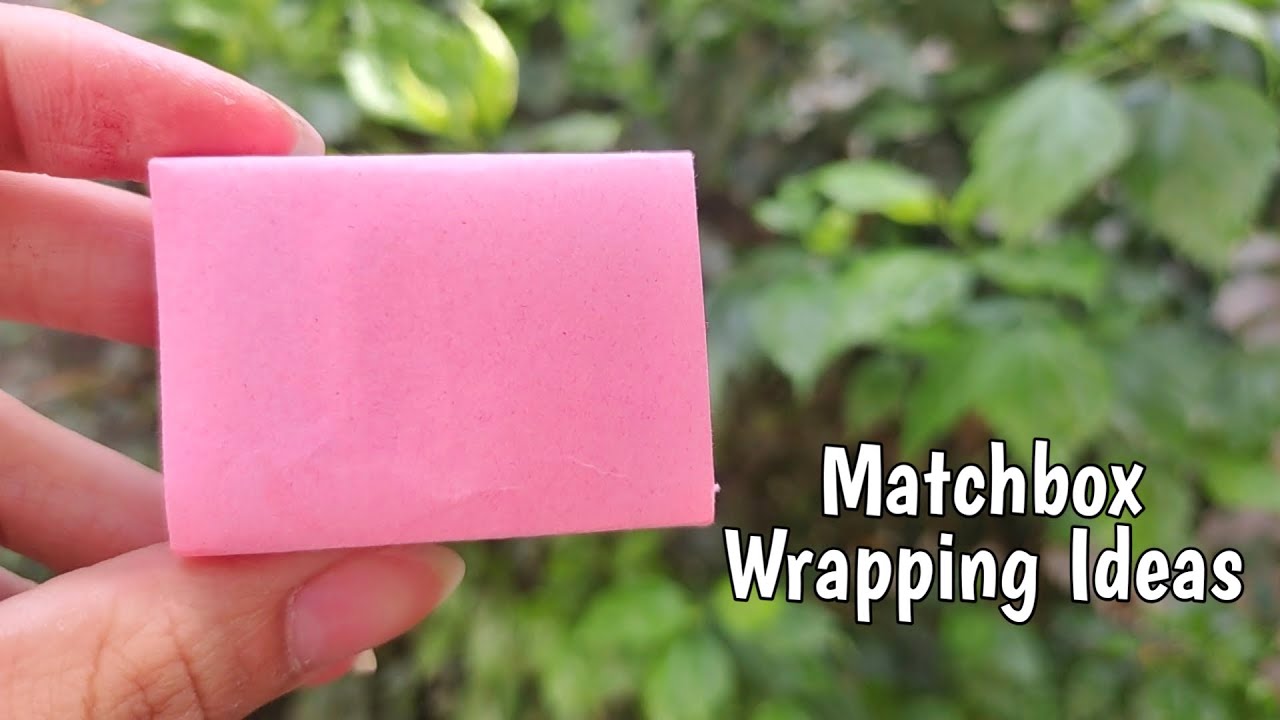 Matchbox Wrapping Ideas | Matchbox Gift Box | Magic Of Craft | - YouTube