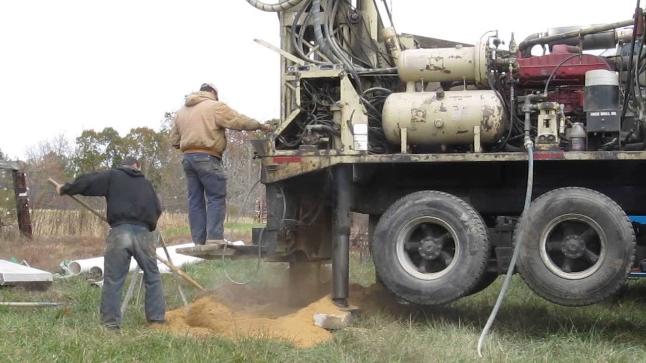 Drilling The Farm Well - YouTube