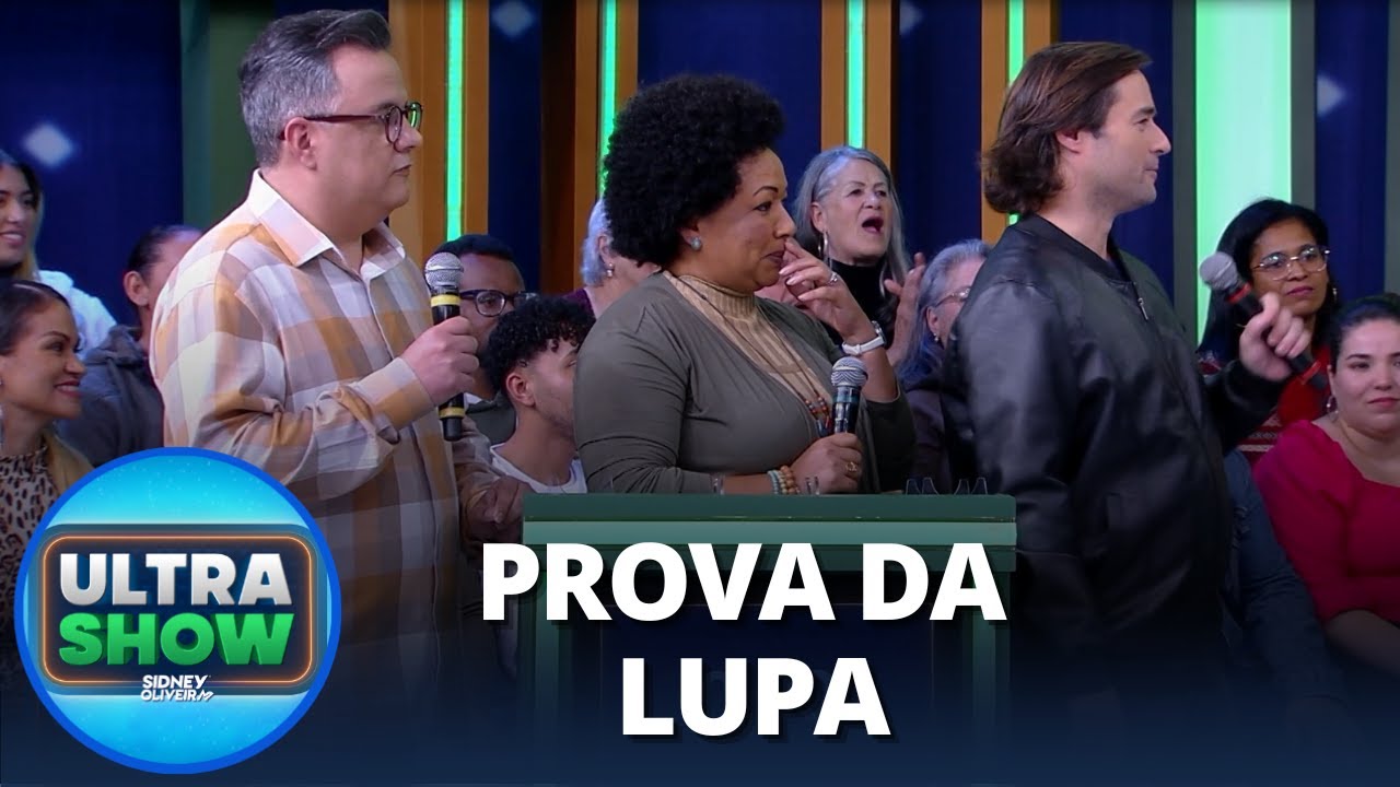 Desafio da Lupa: Quem é o Artista? | Ultra Show - YouTube