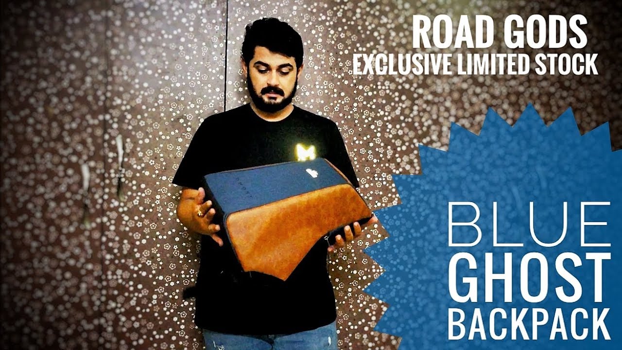 Limited Edition Road Gods Latest Backpack "Blue Ghost" | Label MN T ...