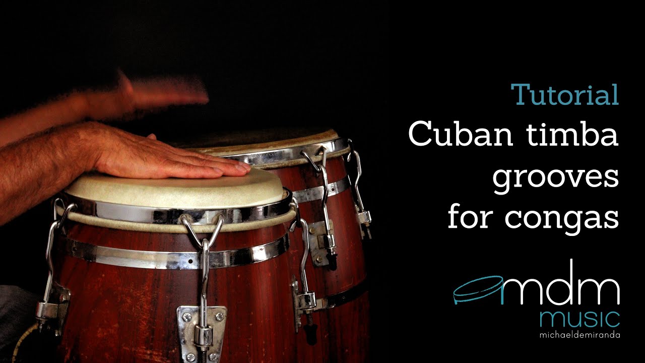 Cuban timba grooves for congas - YouTube