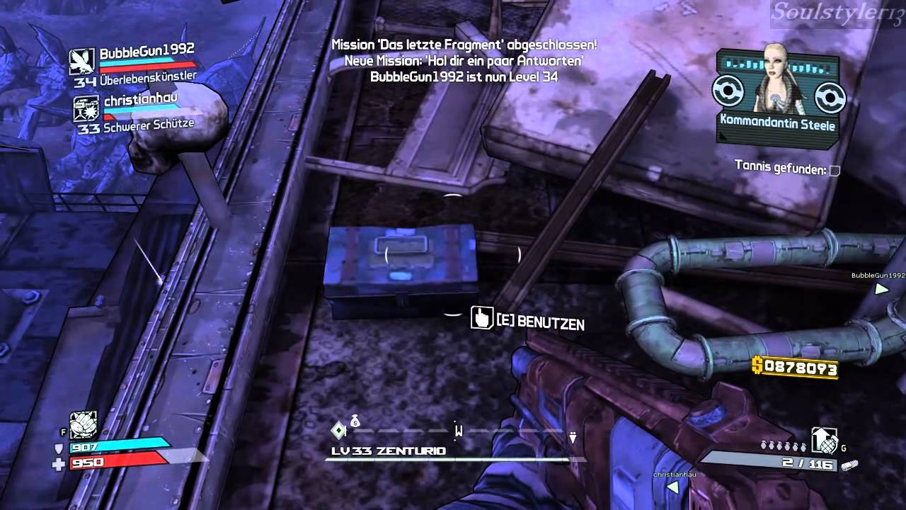 Let's Play Together Borderlands (german) #57 Baron Flynt - YouTube