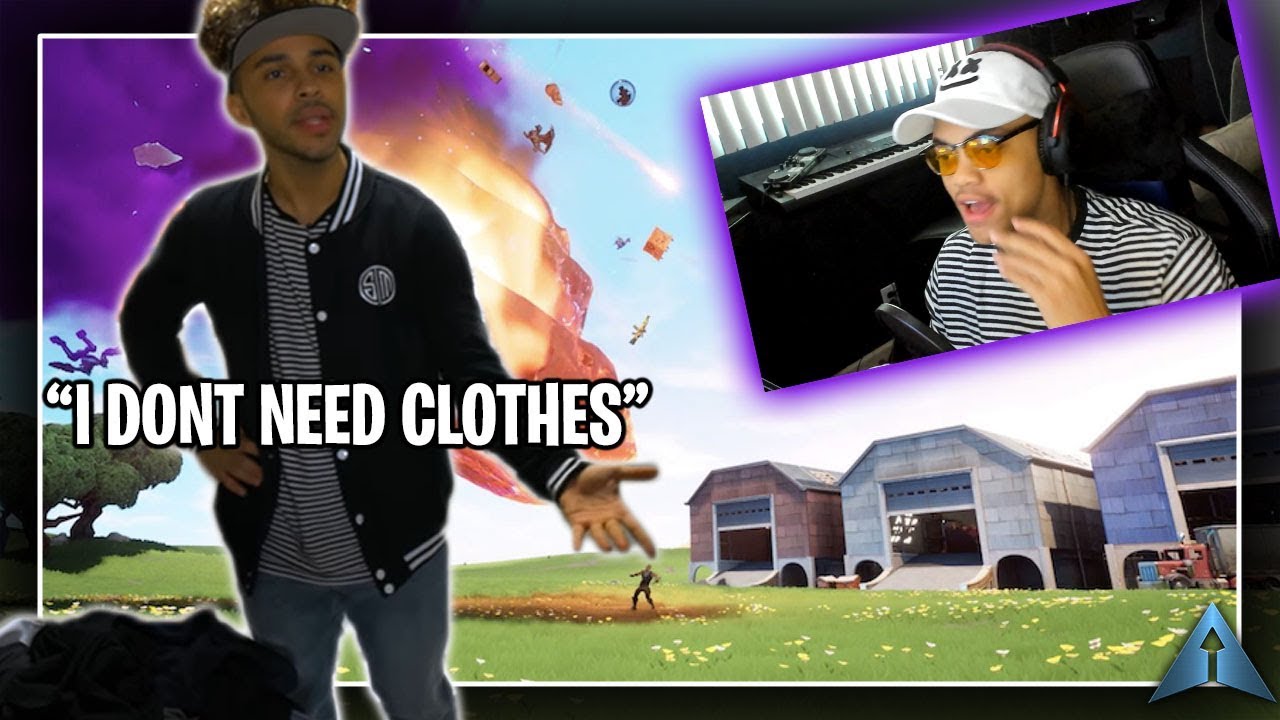 TSM Hamlinz gave me his striped shirt | #staysharp - YouTube